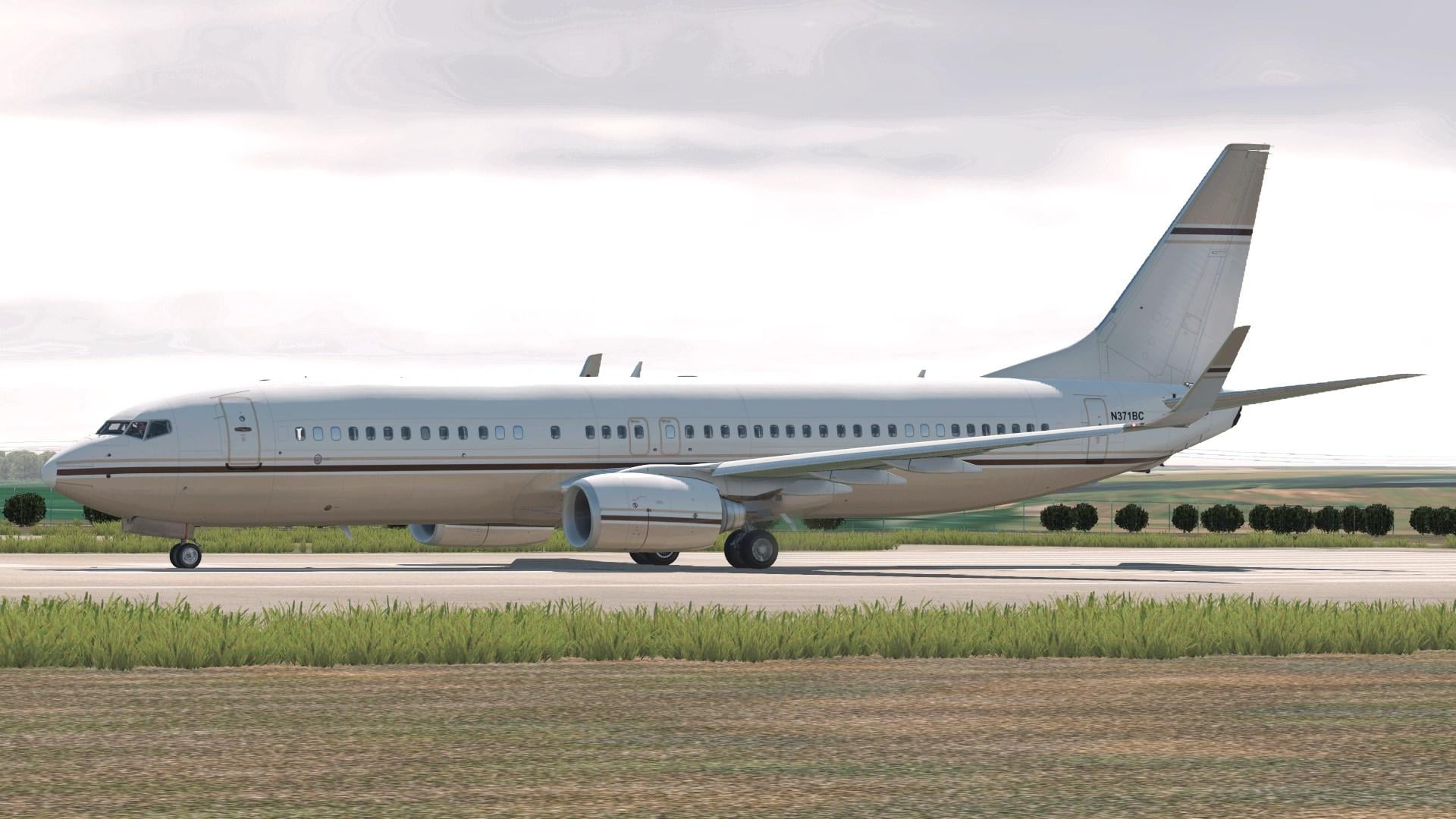 N371BC BBJ Livery || Level Up 737 - Aircraft Skins - Liveries - X-Plane ...