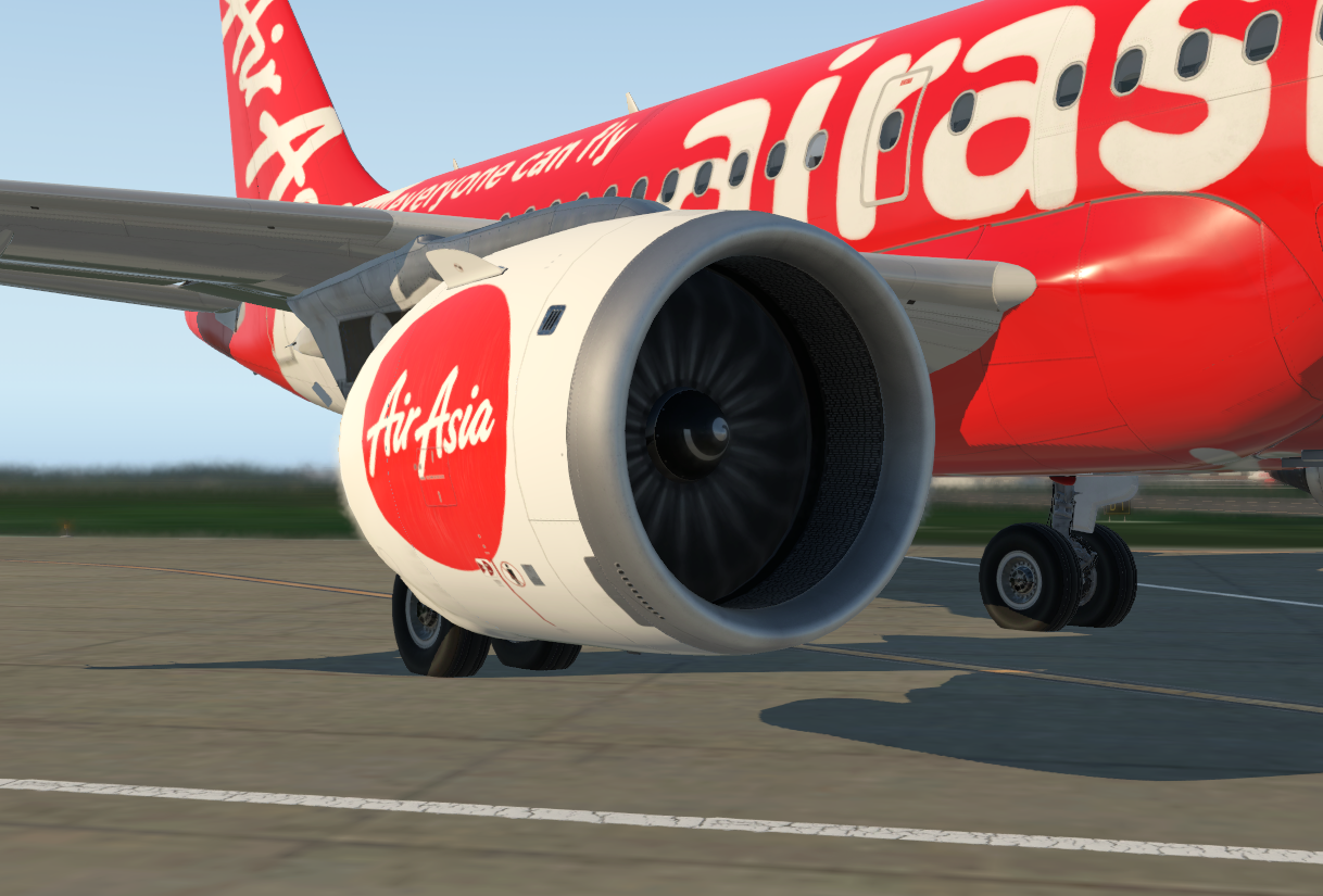 AirAsia CFM LEAP 1A NEO Mod For ToLiss/Flight Factor A320 Family ...