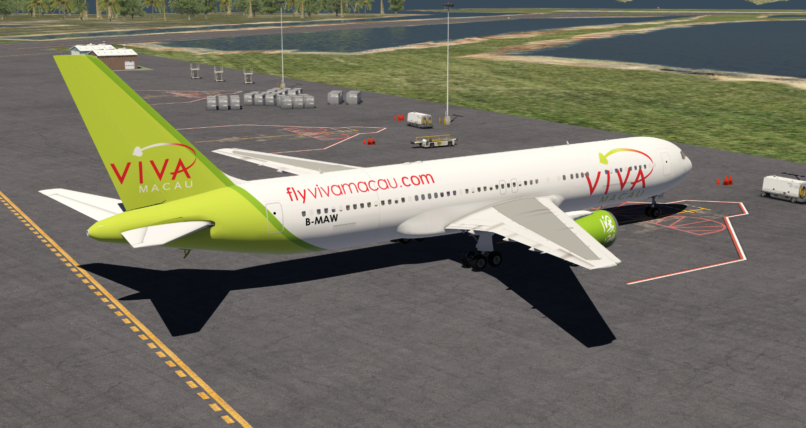 Viva Macau Boeing 767-300ER for Project76 - Aircraft Skins - Liveries ...