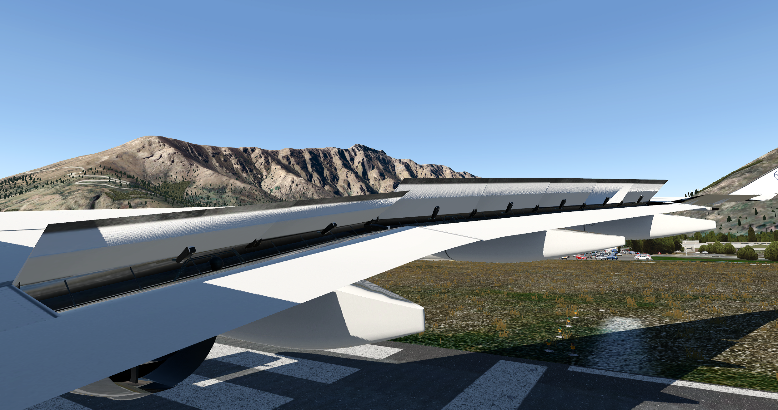 Flight Factor A350-900 LUFTHANSA Spoiler Texture fix - FlightFactor - X ...