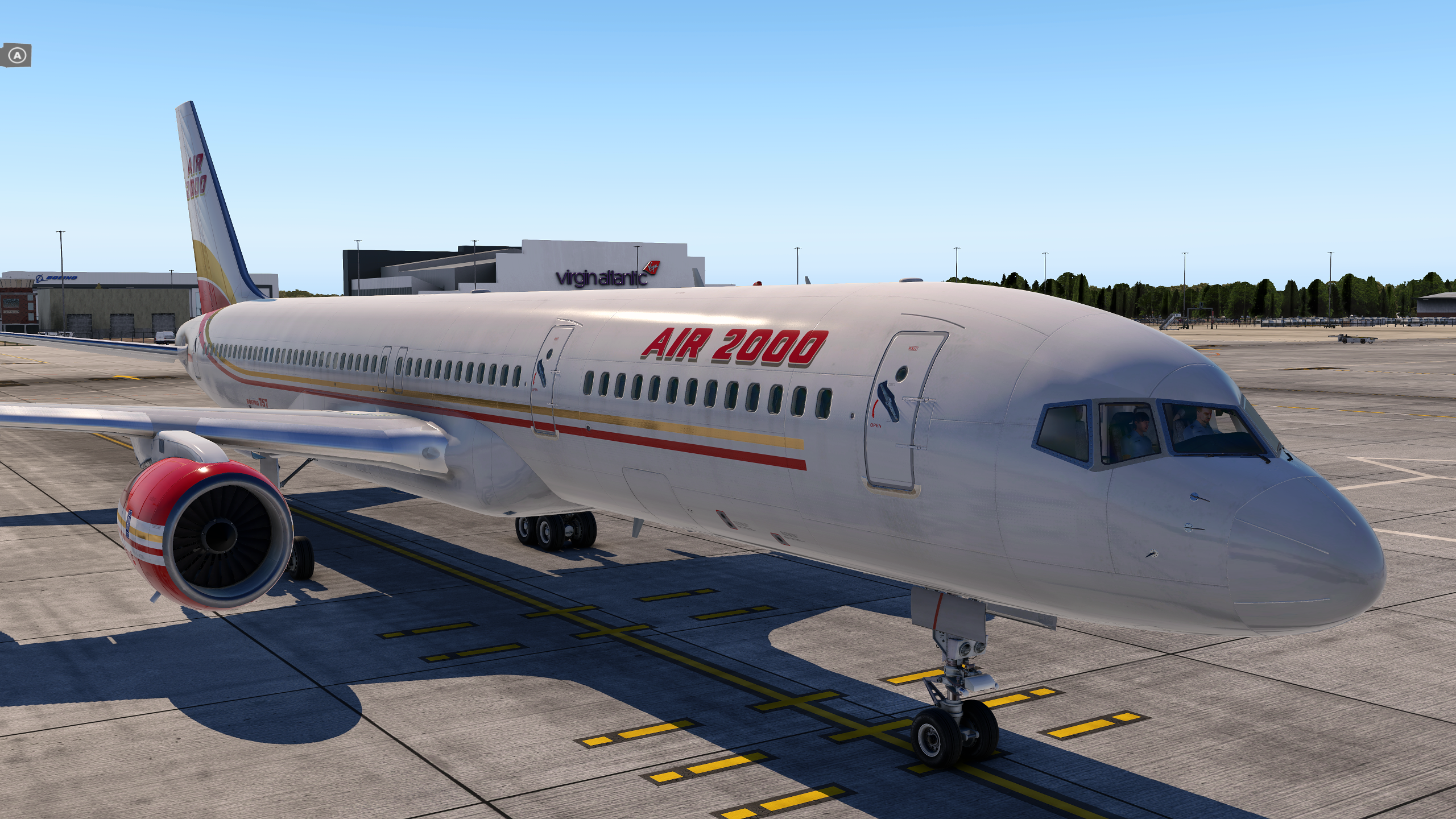 Air 2000 Livery (G-OOOA) for the FlightFactor Boeing 757-200 v2 ...