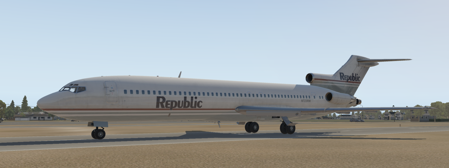 Republic Airlines Boeing 727-200 - FlyJSim - X-Plane.Org Forum