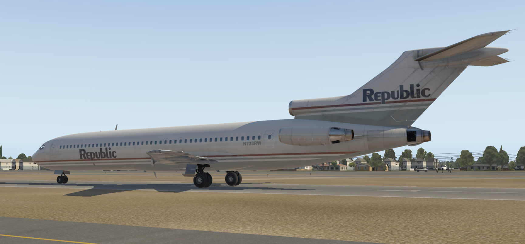 Republic Airlines Boeing 727-200 - FlyJSim - X-Plane.Org Forum