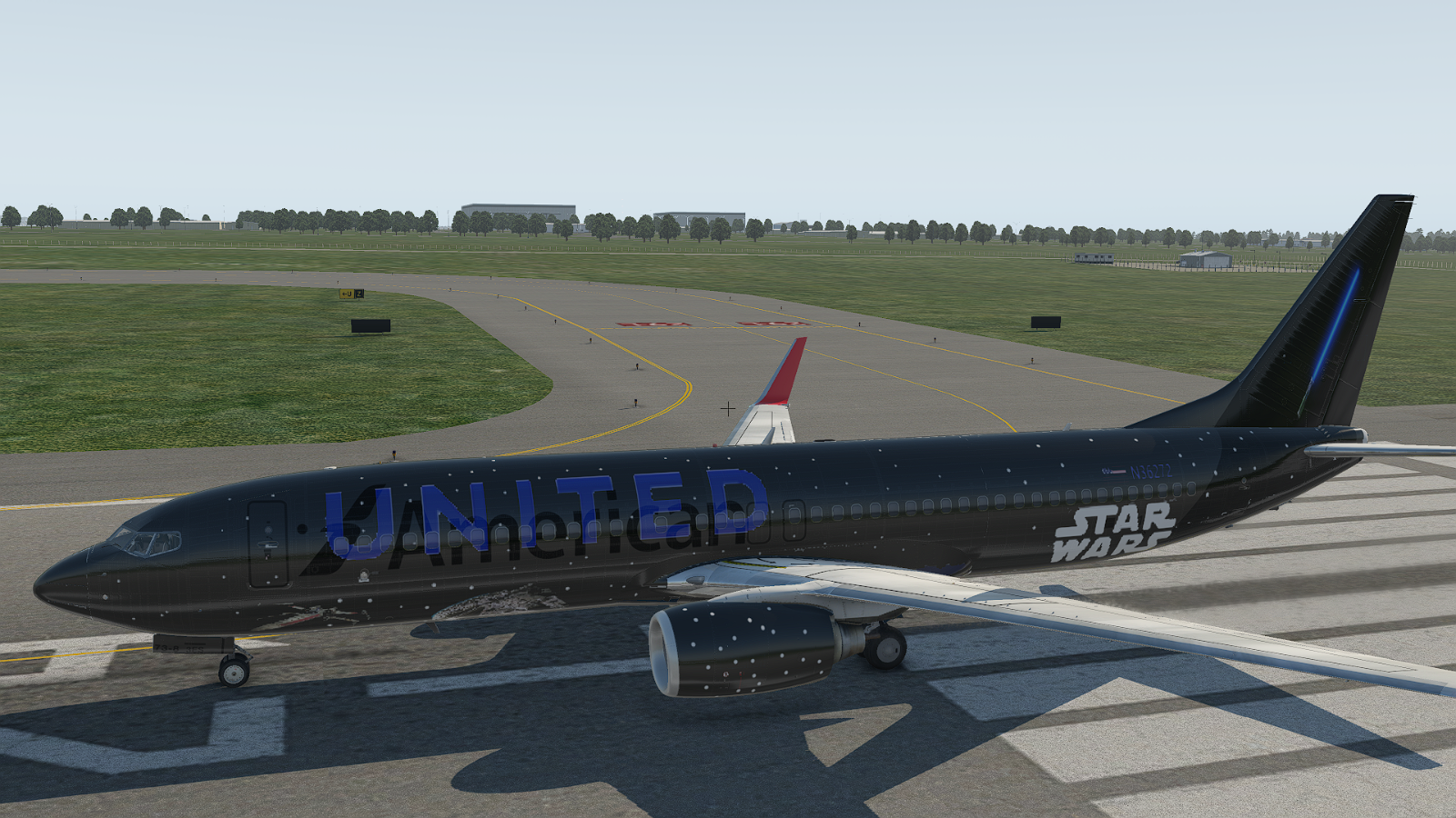 737-800 star wars edition united Official - Aircraft Skins - Liveries ...