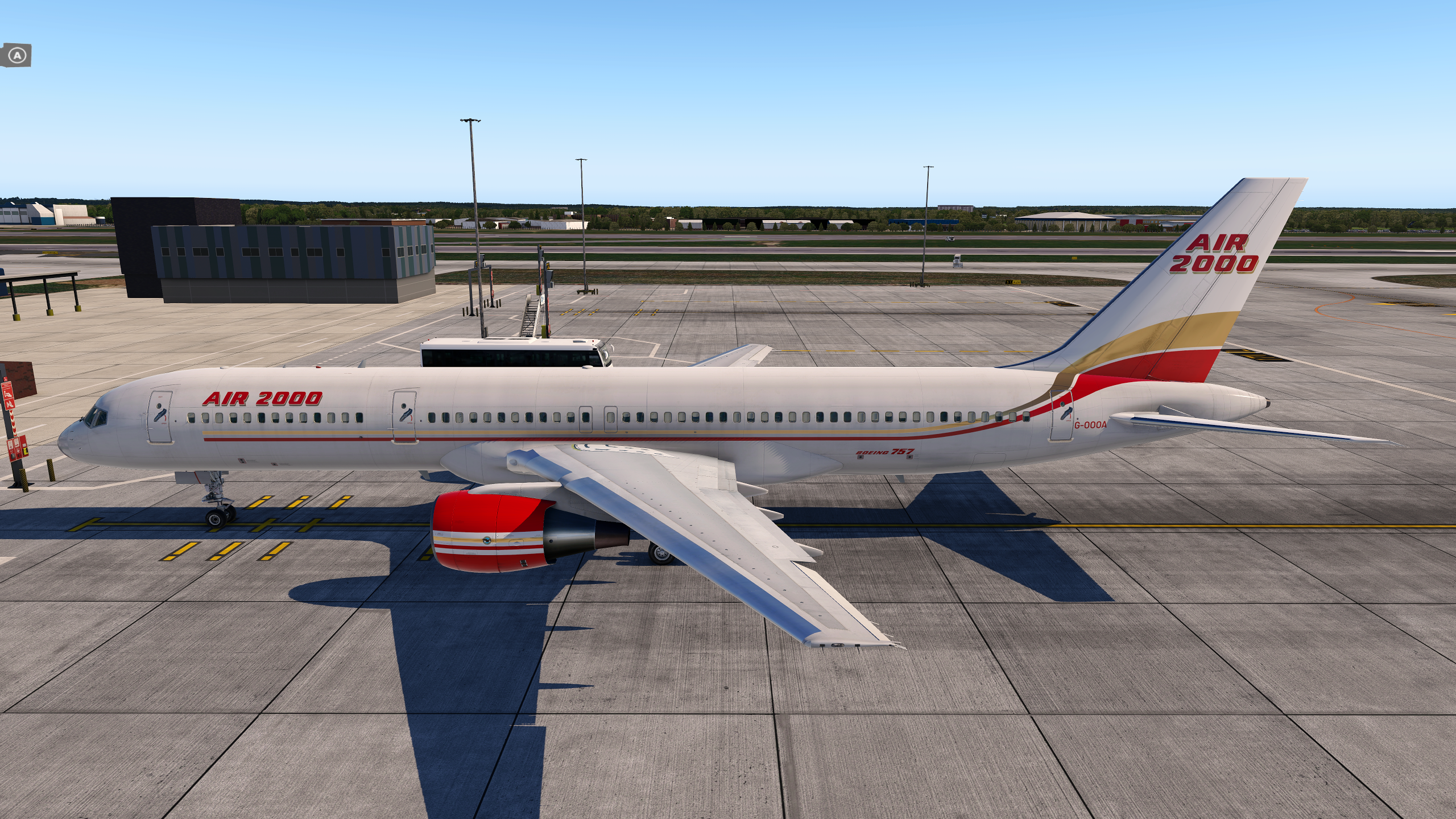 Air 2000 Livery (G-OOOA) for the FlightFactor Boeing 757-200 v2 ...