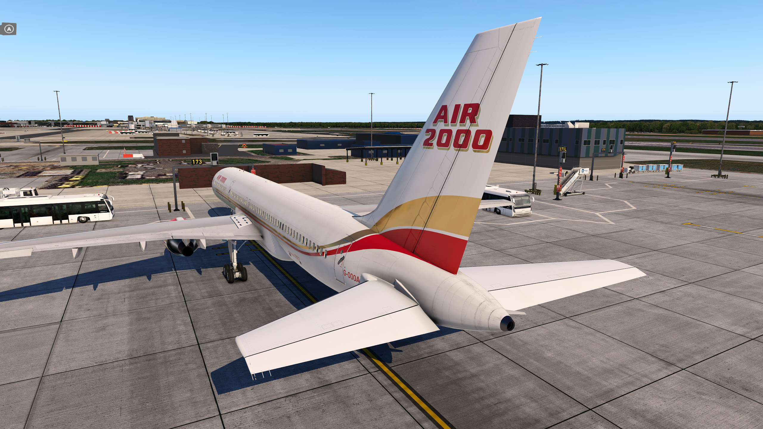 Air 2000 Livery (G-OOOA) for the FlightFactor Boeing 757-200 v2 ...
