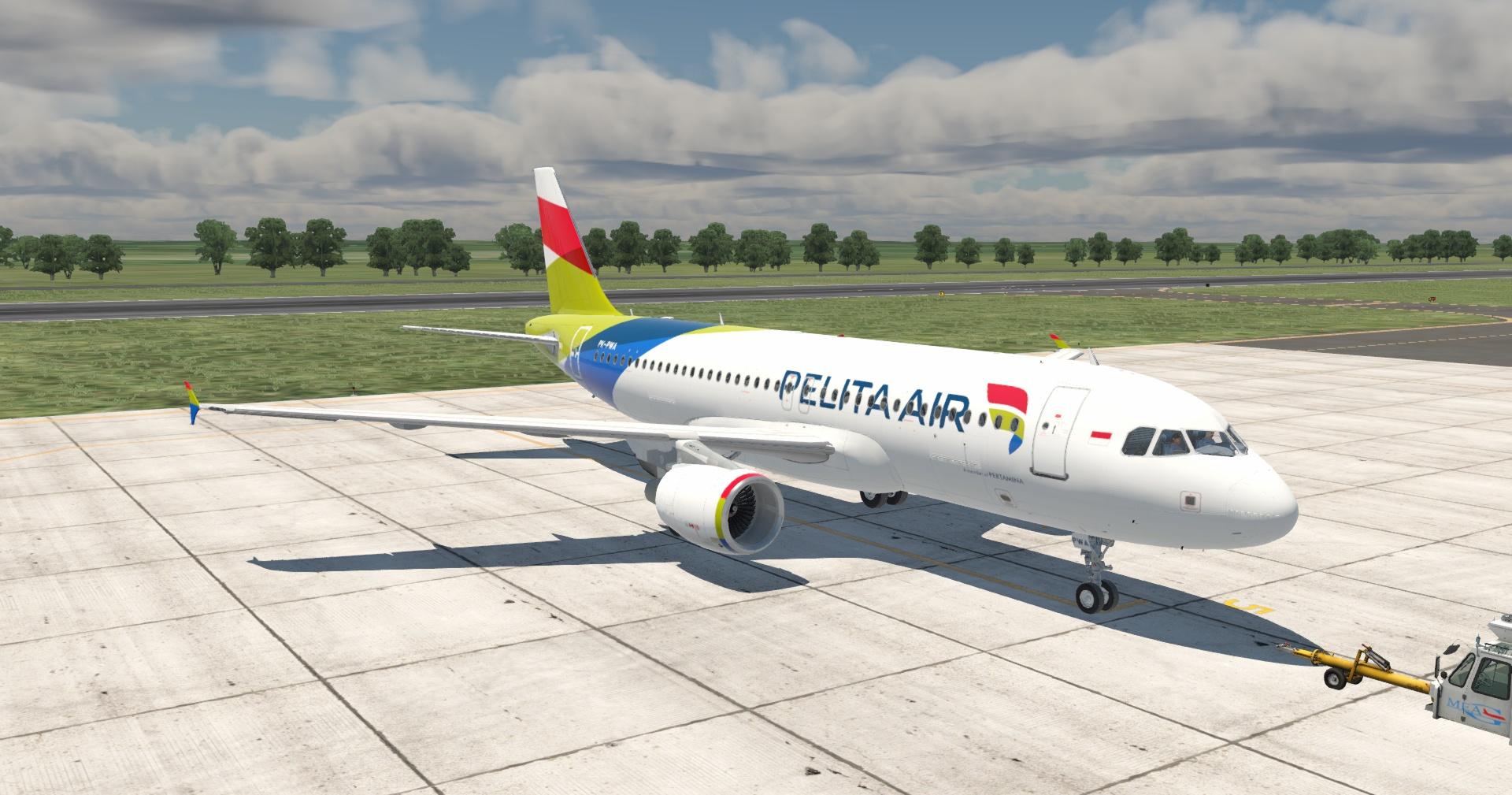 Pelita Air Service PK-PWA & PK-PWC for FlightFactor A320 Ultimate ...