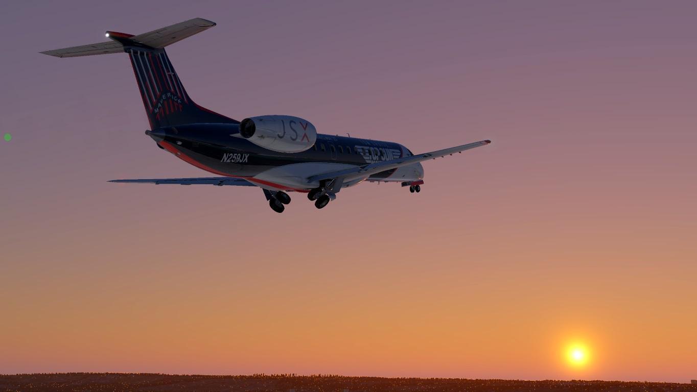 X-CRAFT ERJ 135 - JetSuiteX (JSX) TOP GUN MAVERICK - Aircraft Skins ...