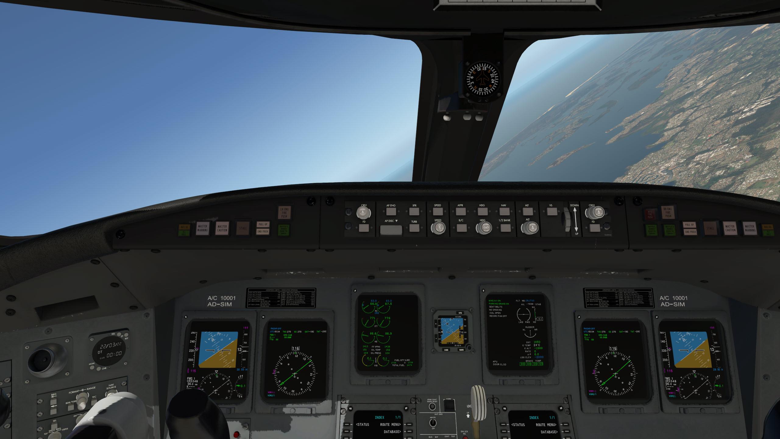 Saitek Panels for the AD Simulations CRJ-900 (Honeycomb/Bravo ...