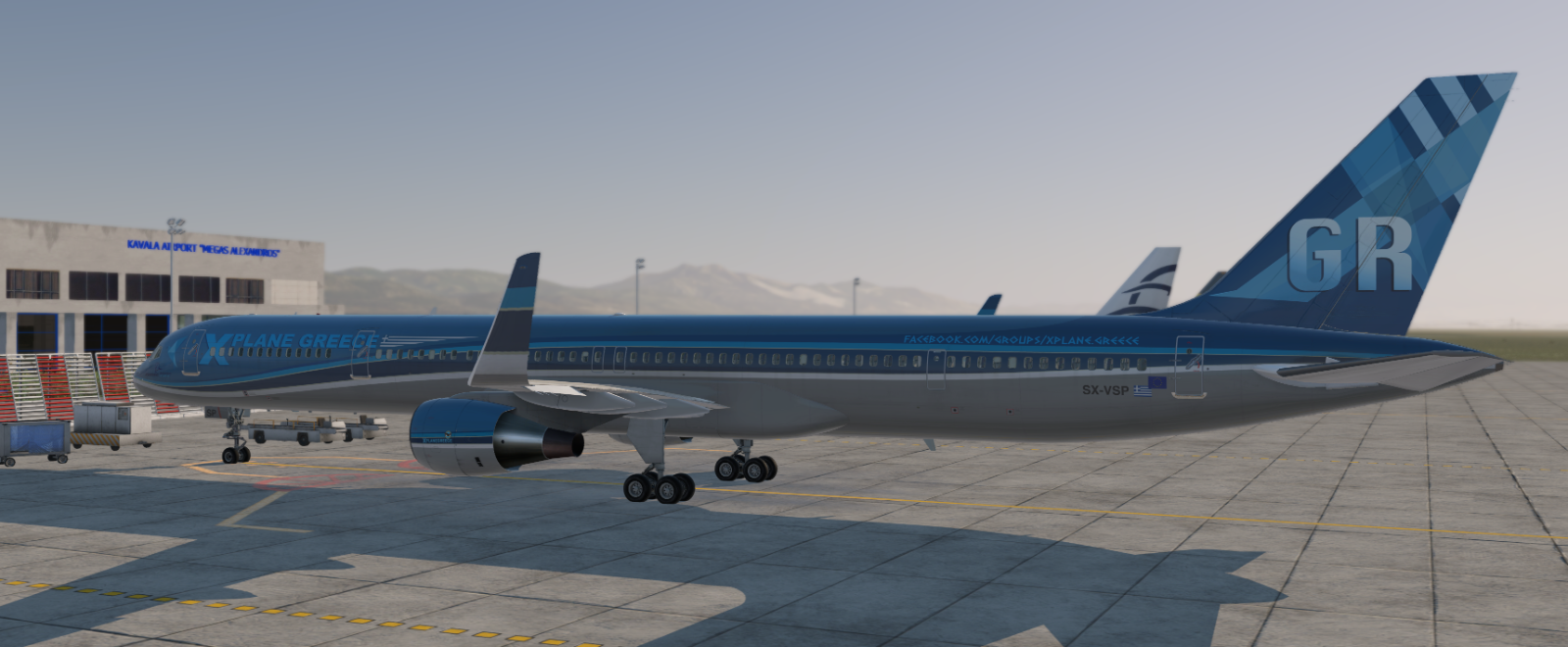 757-300 Xplane Greece livery - Aircraft Skins - Liveries - X-Plane.Org ...