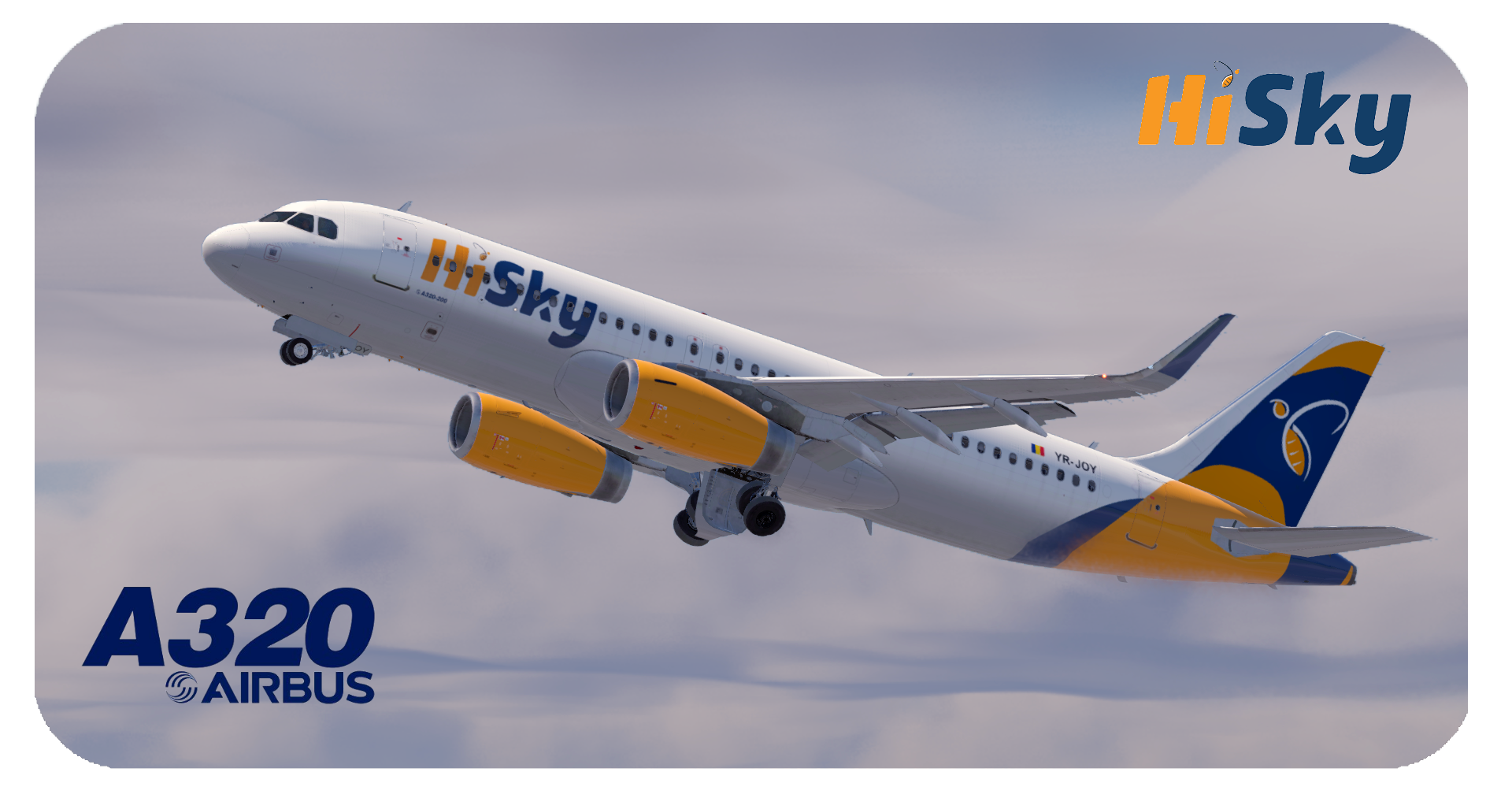 HiSky Livery for FFA320 IAE - FlightFactor - X-Plane.Org Forum