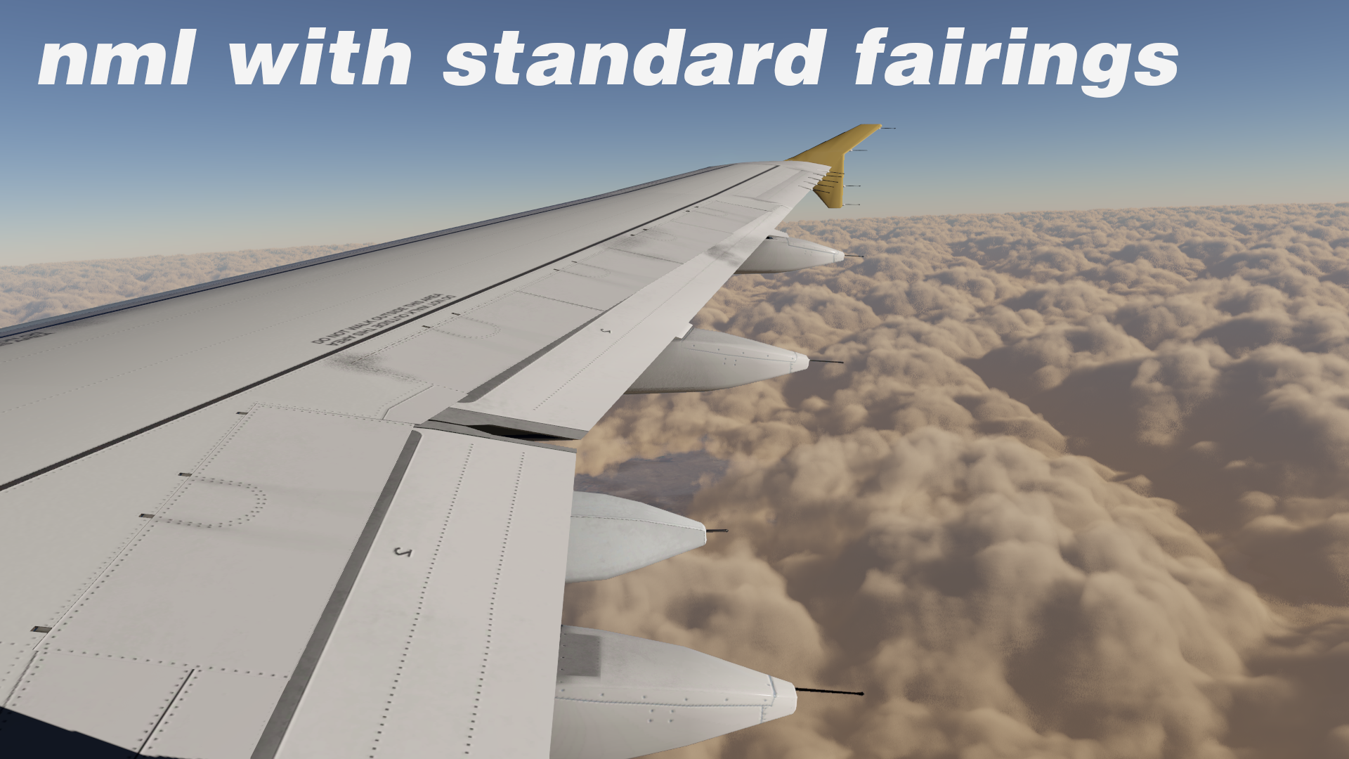 [Toliss A319] Flap Track Fairing Mod [Only for Toliss A319 v1.6.4 and ...