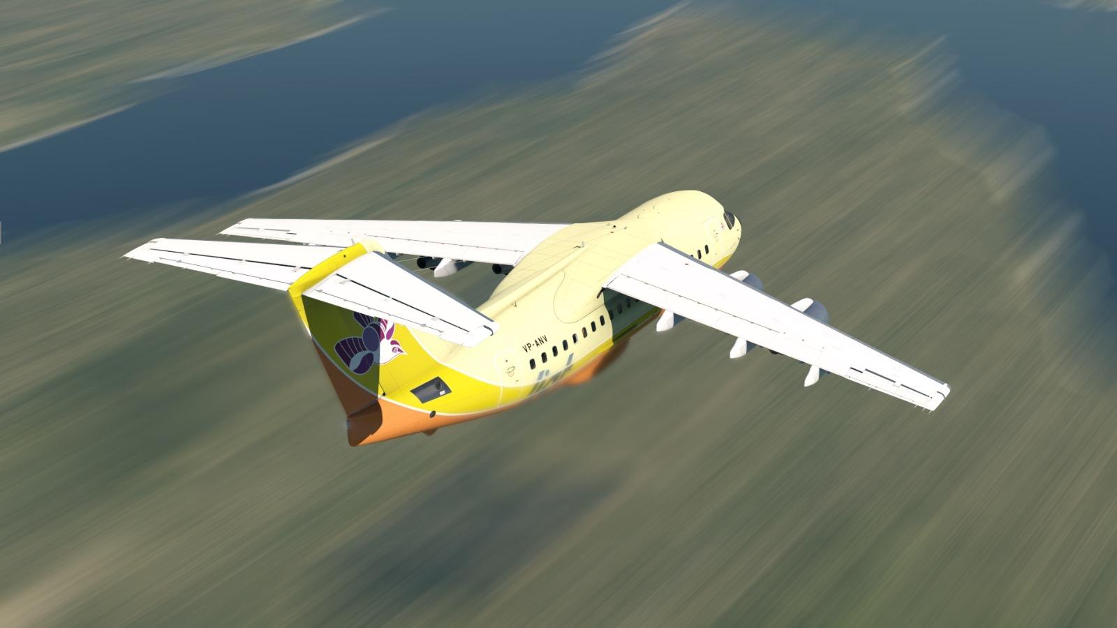 Liat (“Halcyon Skies” Pack) - BAe 146-100 by JustFlight - Aircraft ...