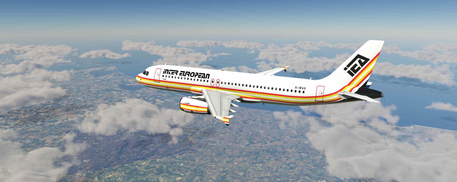 Inter European Airways Flight Factor A320 - Aircraft Skins - Liveries ...