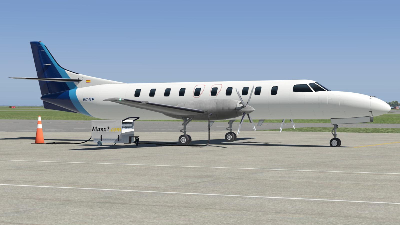 Manx2 Fairchild Metroliner EC-ITP - Aircraft Skins - Liveries - X-Plane ...