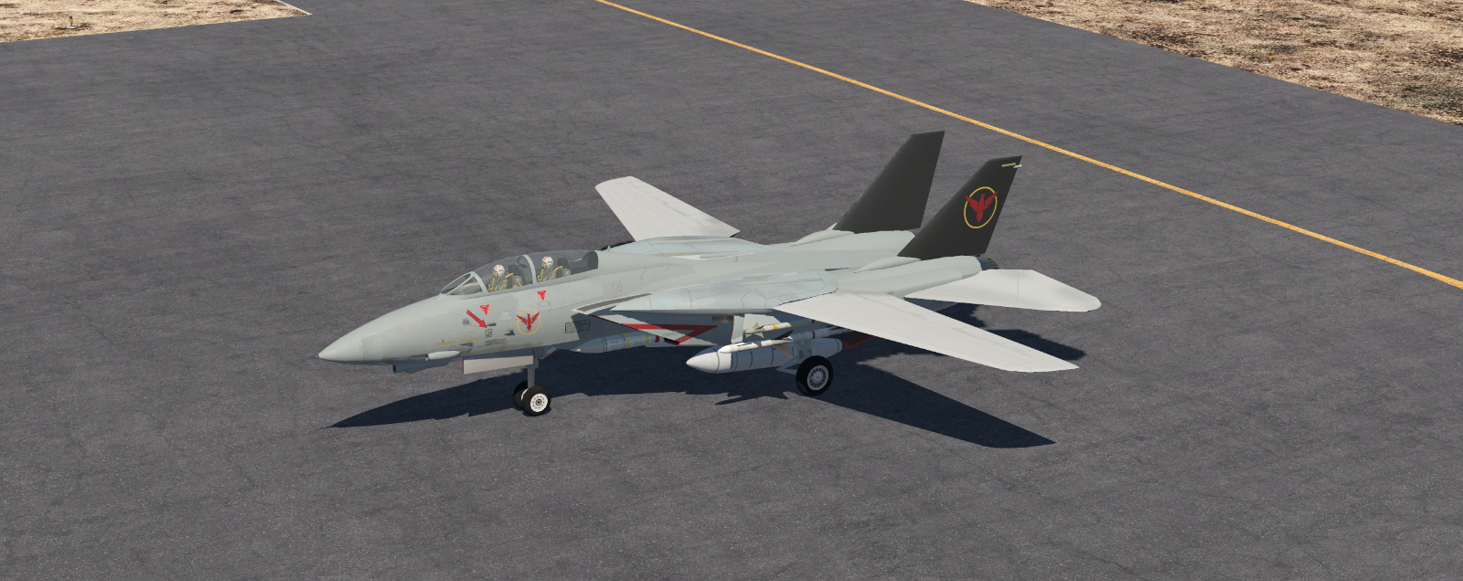 Top Gun: Maverick F-14A "Rogue Nation" Livery - Aircraft Skins ...
