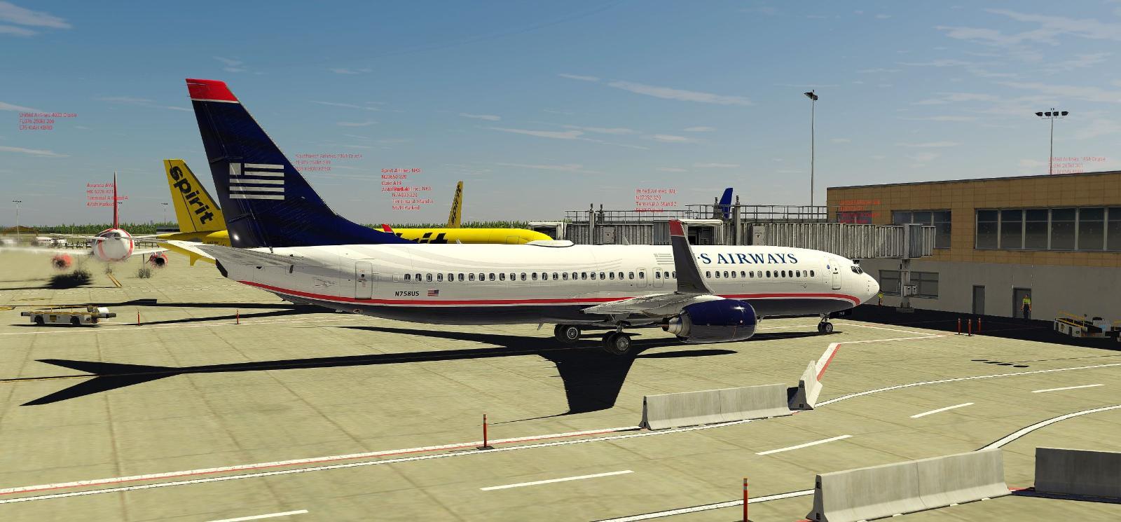 LevelUp 737 NG - Fictional Repaint of US Airways 737-800 and 900 ...