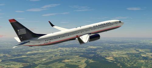 LevelUp 737 NG - Fictional Repaint of US Airways 737-800 and 900 ...