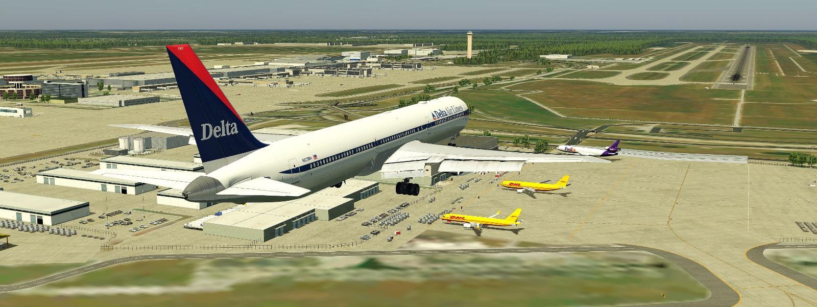 Flight Factor 767-400ER - Delta Air Lines - Ron Allen Livery - N826MH ...