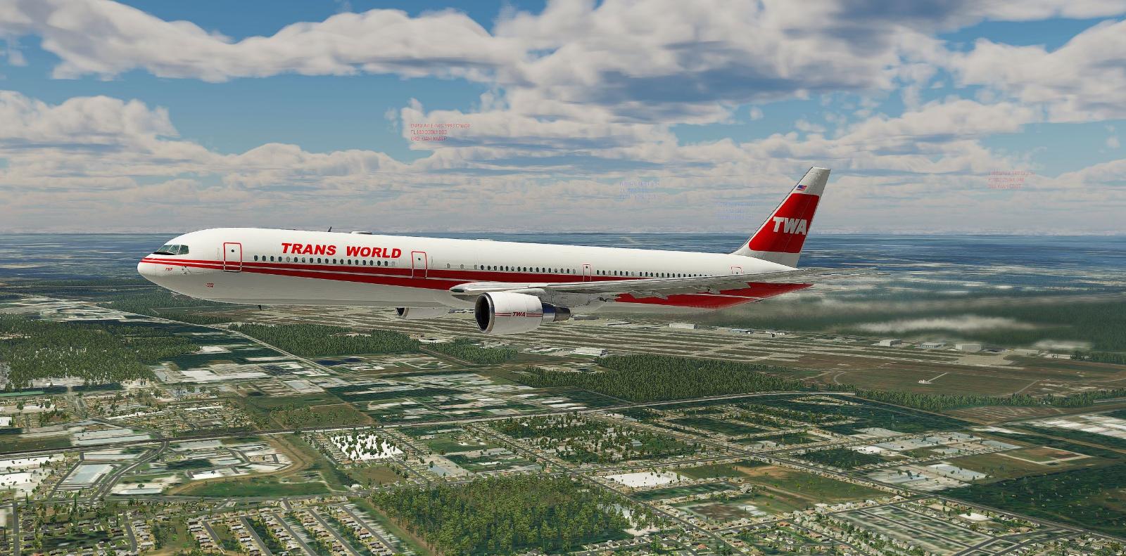 Flight Factor 767-400ER - Trans World Airlines (TWA) - Twin Stripe ...