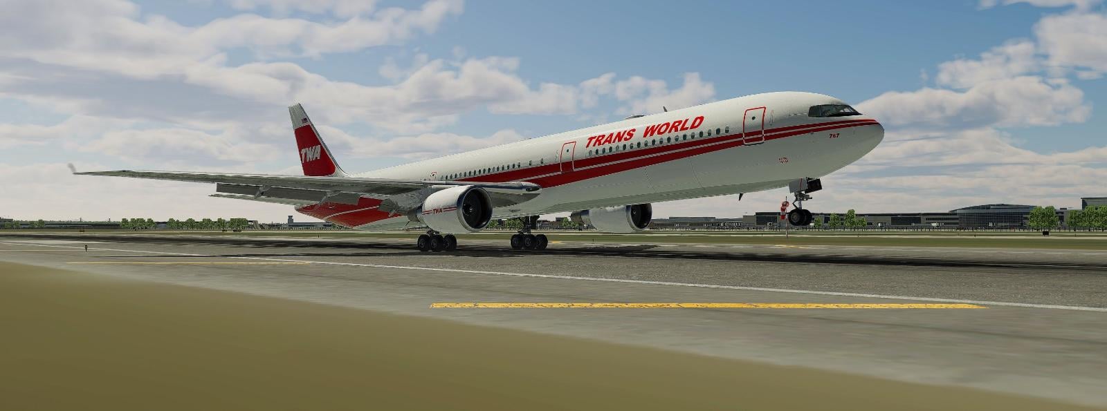 Flight Factor 767-400ER - Trans World Airlines (TWA) - Twin Stripe ...