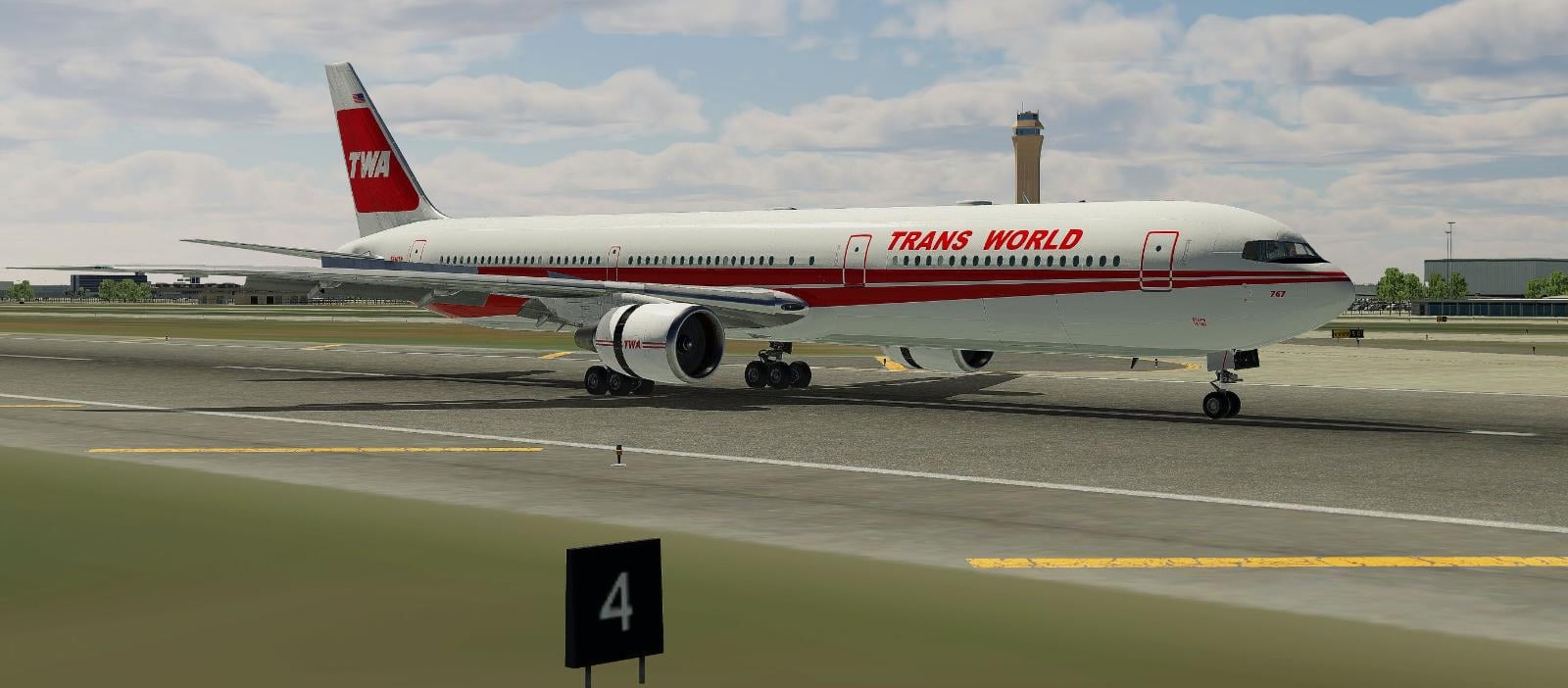 Flight Factor 767-400ER - Trans World Airlines (TWA) - Twin Stripe ...