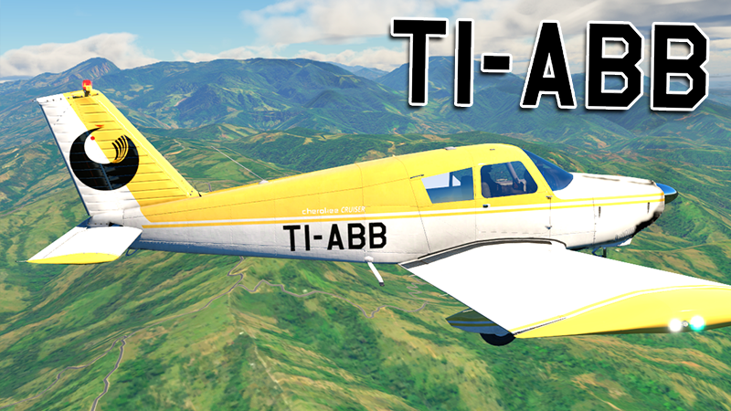 TI-ABB Piper Cherokee PA28-180 AeroSphere - Aircraft Skins - Liveries ...
