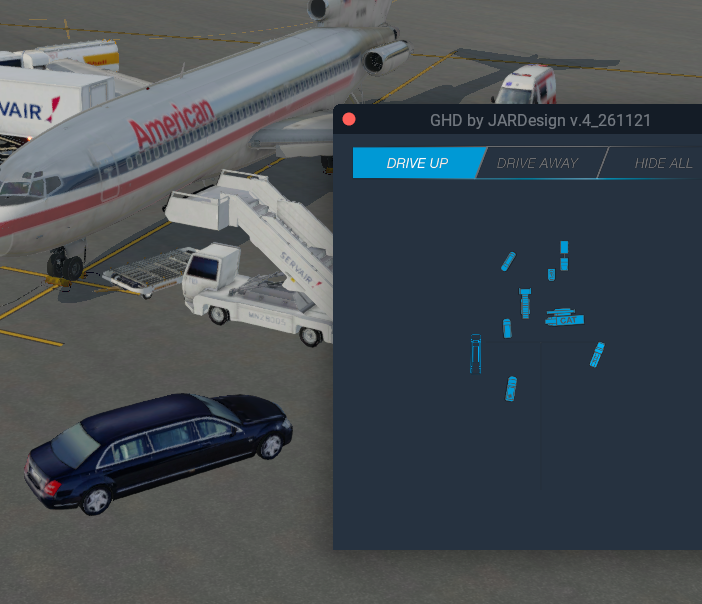 JD Ground Handling Deluxe set for FJS 727 SERIES V3 100 XPLANE 11 ...