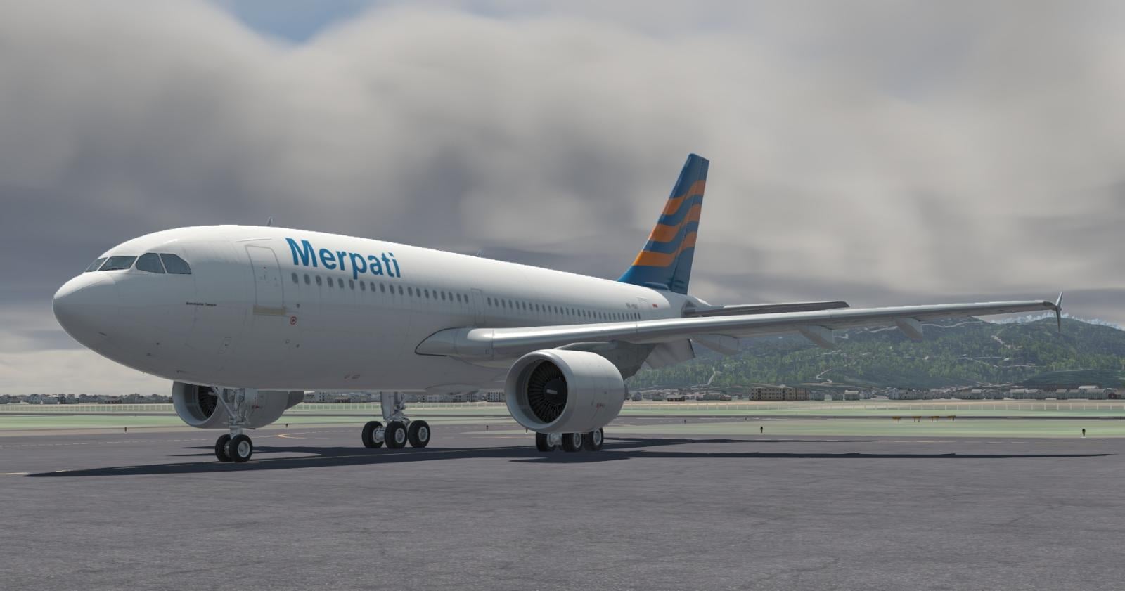 Merpati Nusantara Airlines Fleet Pack for iniSimulations A310-300 ...