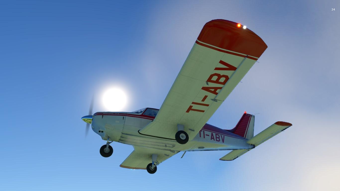 TI-ABV Piper Cherokee PA28 Charger - Aircraft Skins - Liveries - X ...