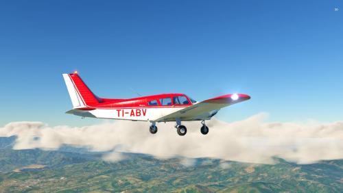 TI-ABV Piper Cherokee PA28 Charger - Aircraft Skins - Liveries - X ...