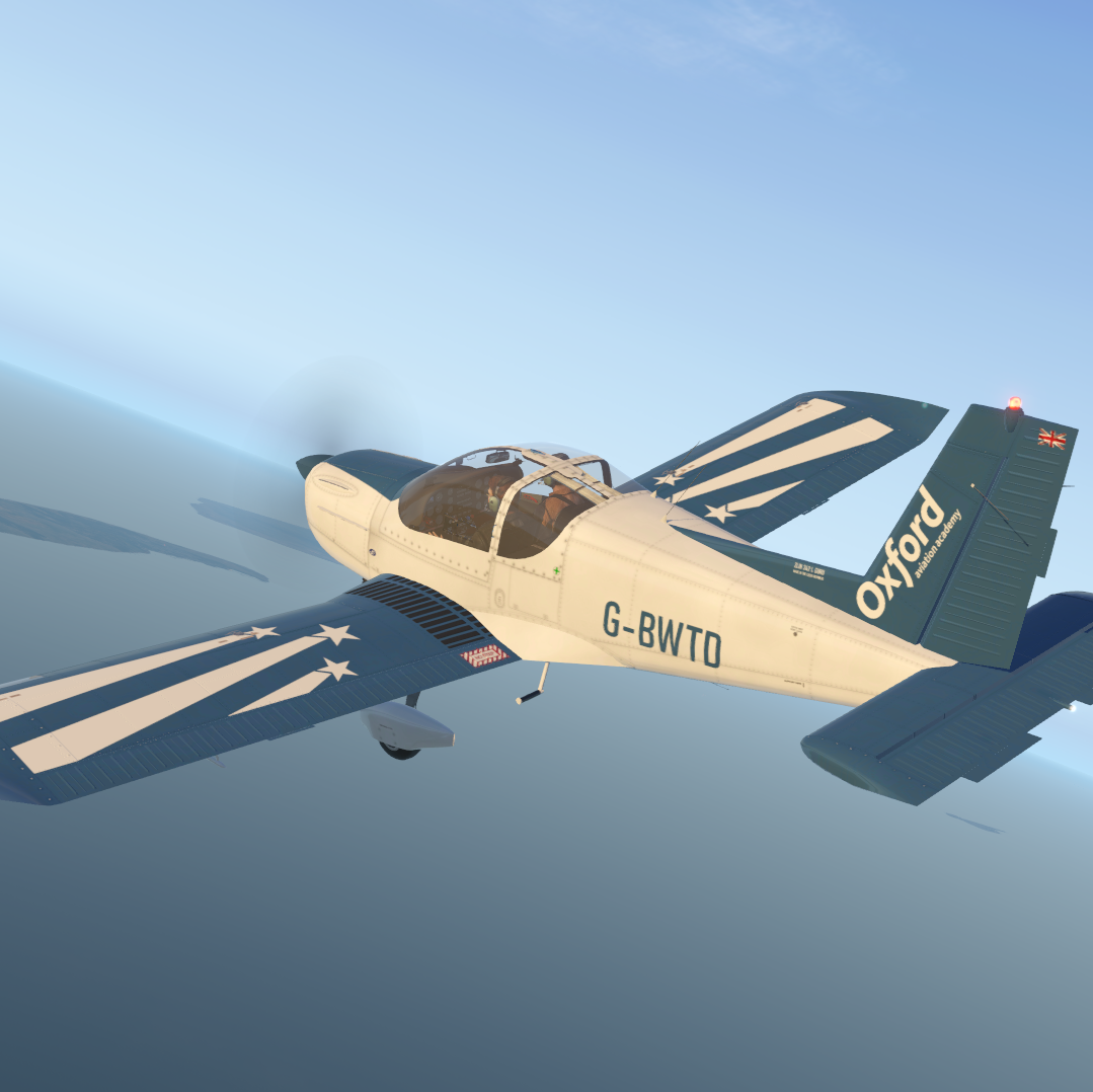 Oxford Aviation Academy Zlin 242 L Guru. - Aircraft Skins - Liveries ...