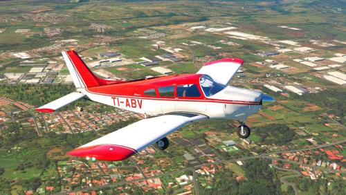 TI-ABV Piper Cherokee PA28 Charger - Aircraft Skins - Liveries - X ...