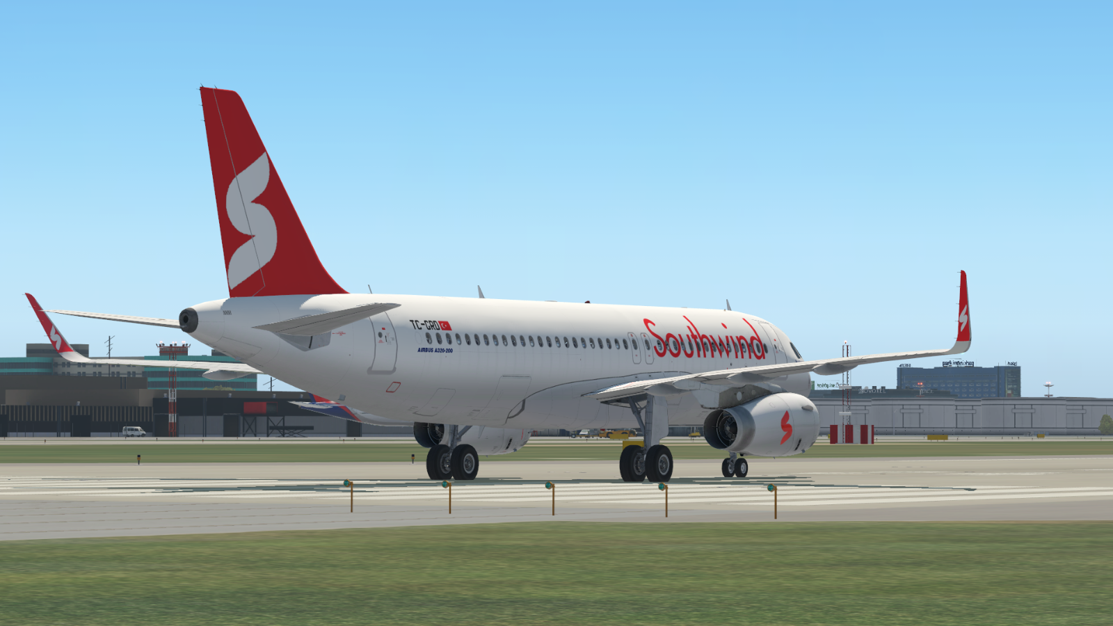 SkyTo Airbus A320 Southwind - Aircraft Skins - Liveries - X-Plane.Org Forum