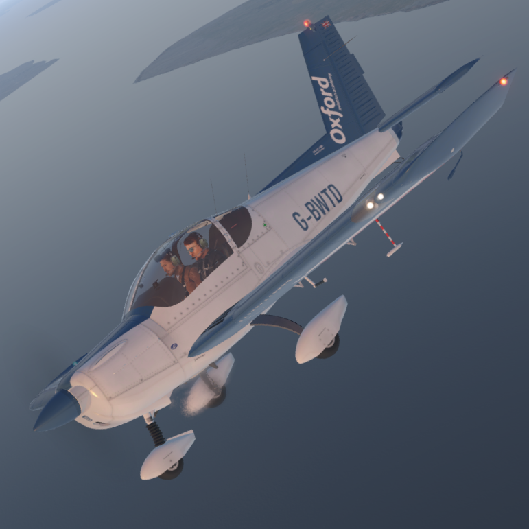 Oxford Aviation Academy Zlin 242 L Guru. - Aircraft Skins - Liveries ...