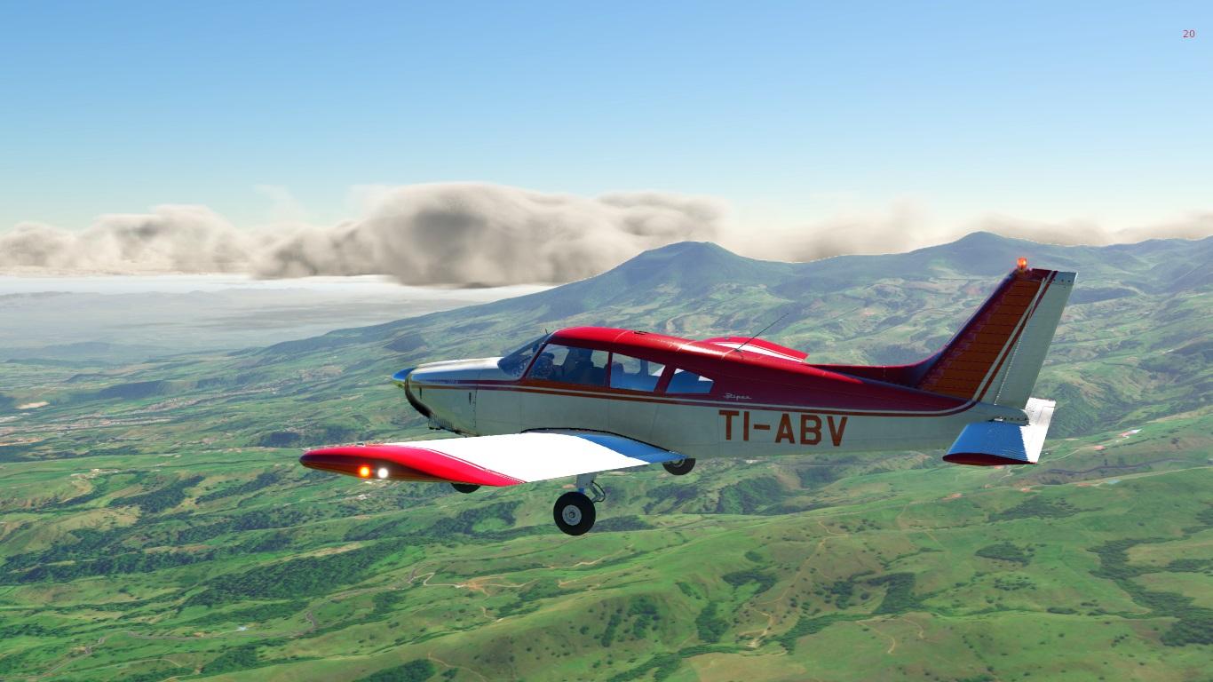 TI-ABV Piper Cherokee PA28 Charger - Aircraft Skins - Liveries - X ...