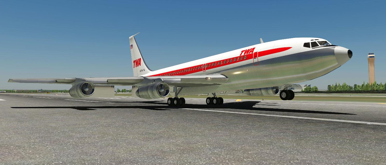 Trans World Airlines - (Red Stripe SuperJet) N794TW for Shenshee Boeing ...
