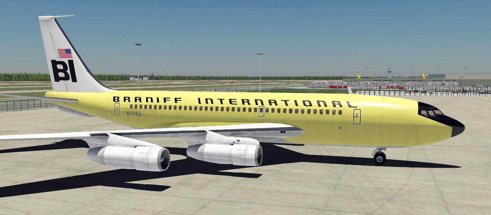 Braniff International Airways - Jellybean Colors for Shenshee Boeing ...