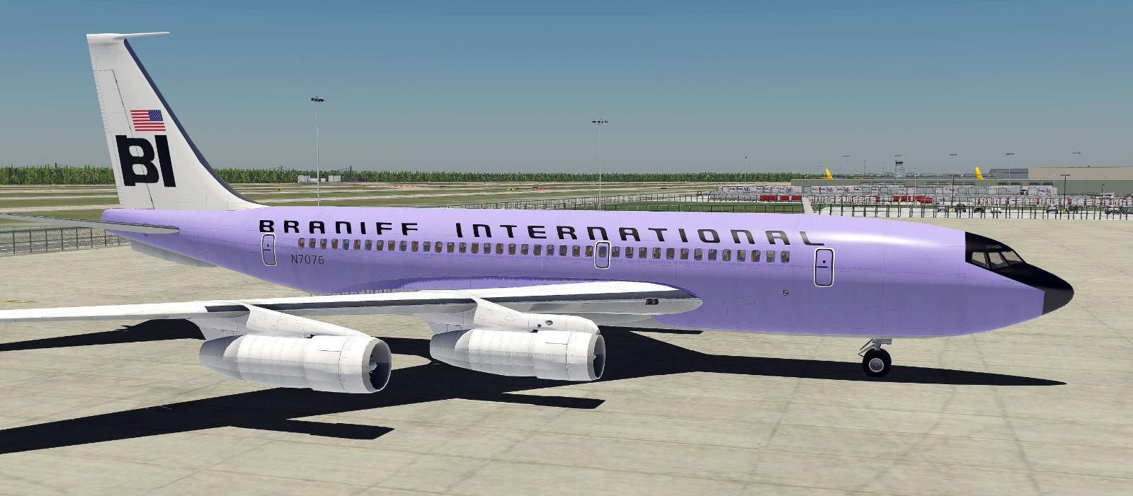 Braniff International Airways - Jellybean Colors for Shenshee Boeing ...