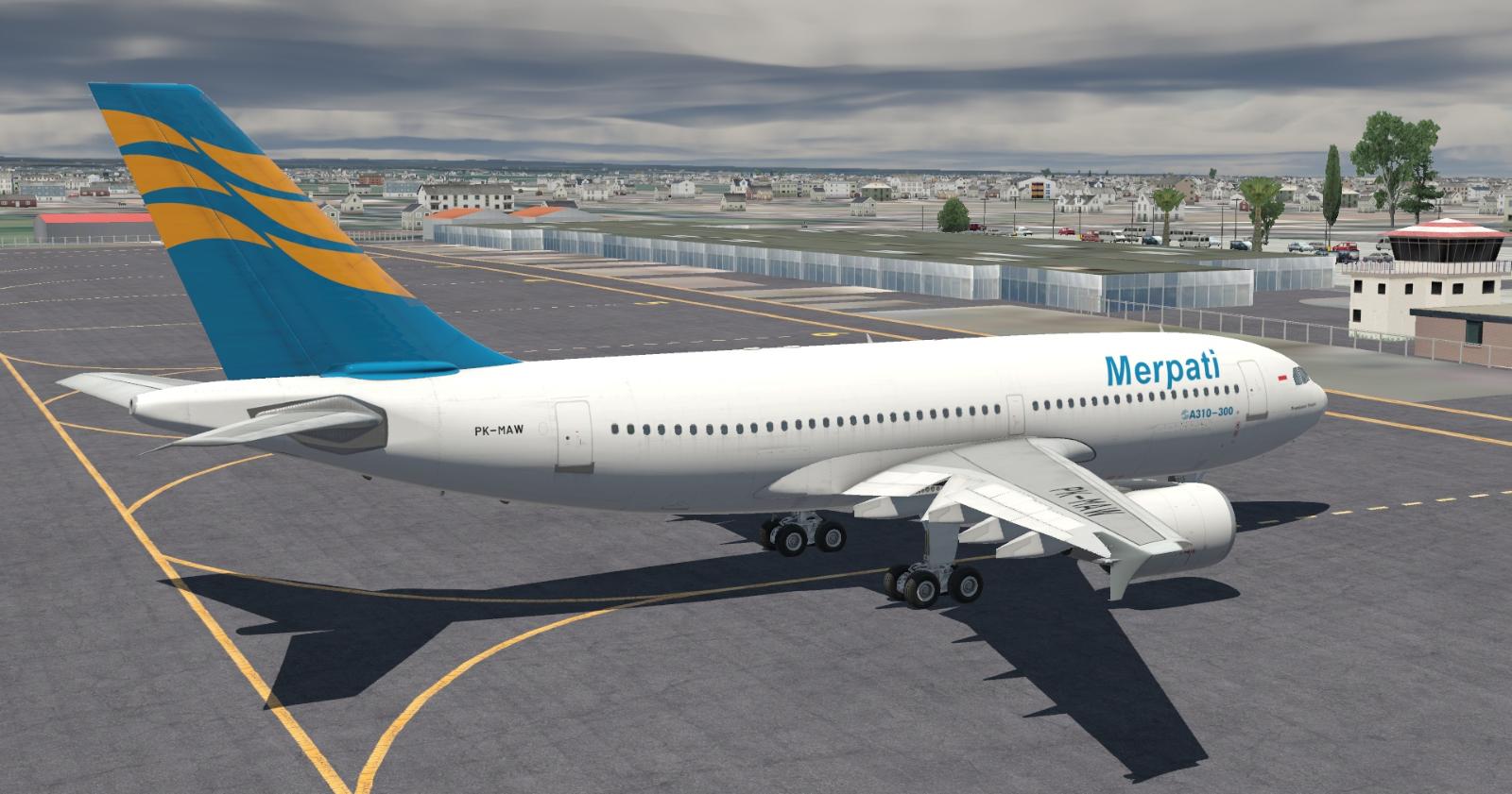 Merpati Nusantara Airlines Fleet Pack for iniSimulations A310-300 ...