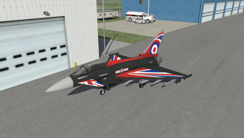 RAF Blackjack Livery for dmax3D Typhoon - Aircraft Skins - Liveries - X ...