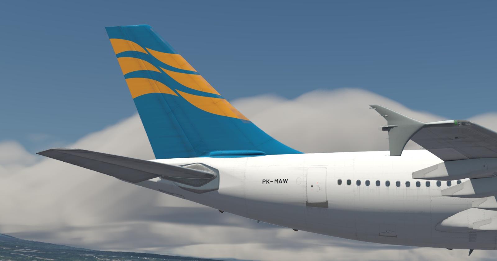 Merpati Nusantara Airlines Fleet Pack for iniSimulations A310-300 ...