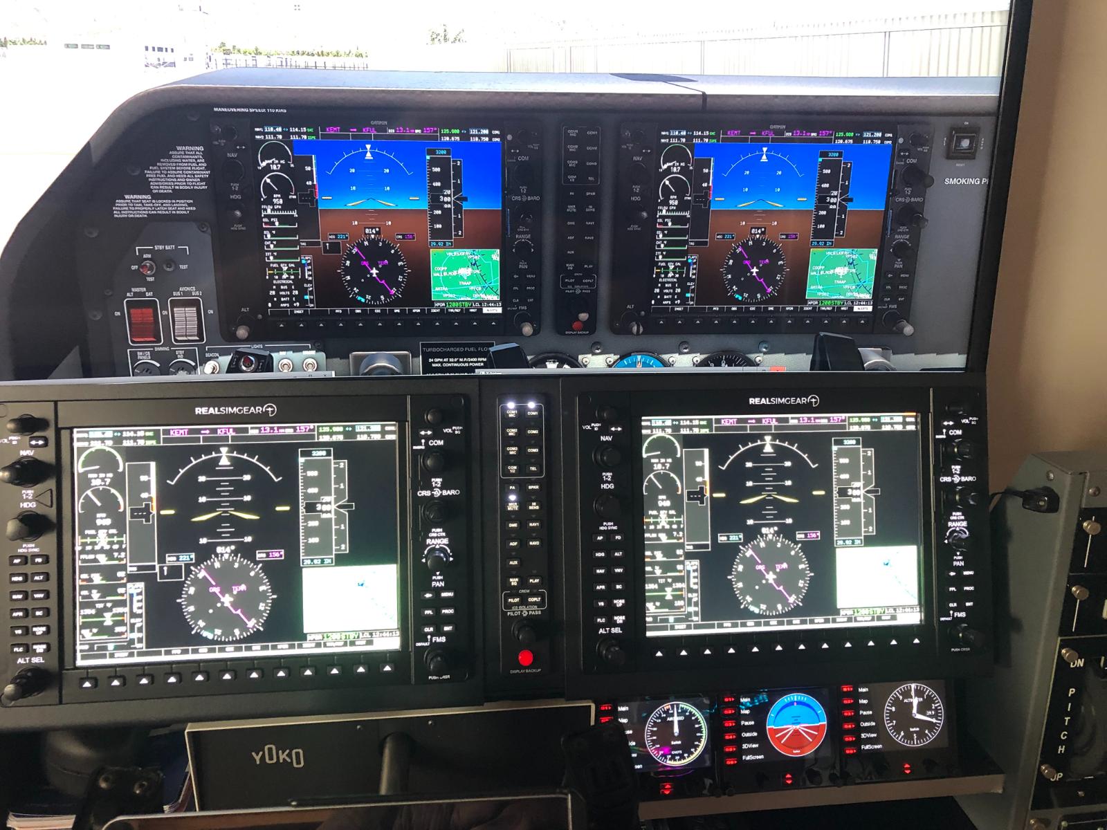 G1000 PFD display to Realsimgear G1000 not rendering color - Carenado ...