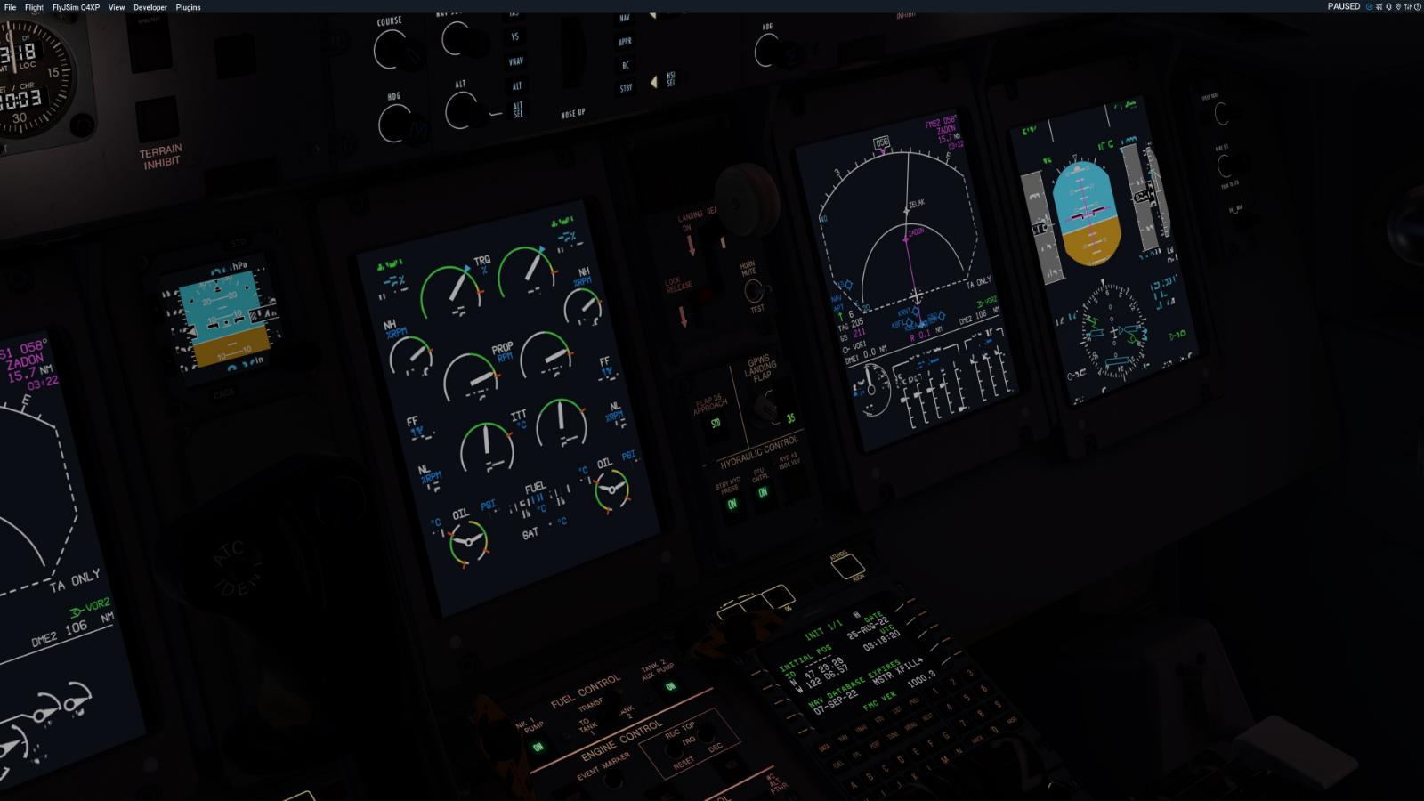 Q4XP PFD and Center MFD font display issue - FlyJSim Q4XP - X-Plane.Org ...