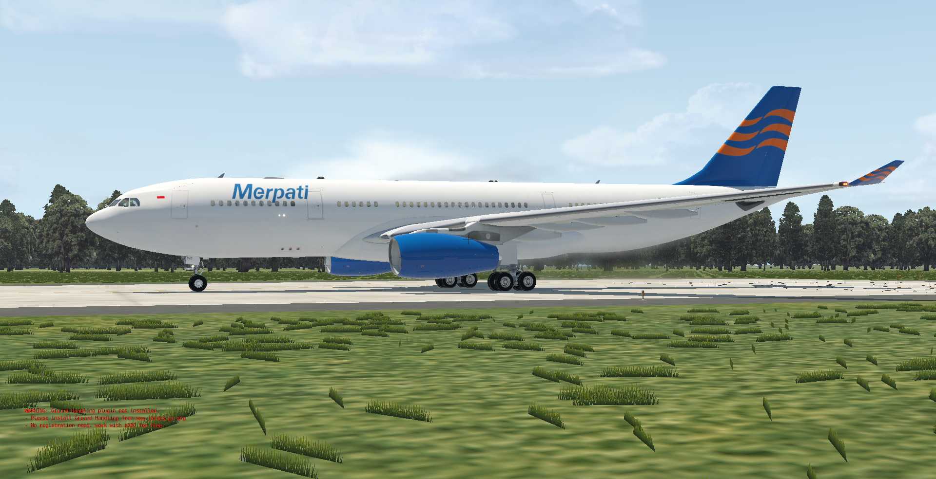 Merpati Nusantara Airlines - Airbus A330-200 (JARDesign) - Aircraft ...