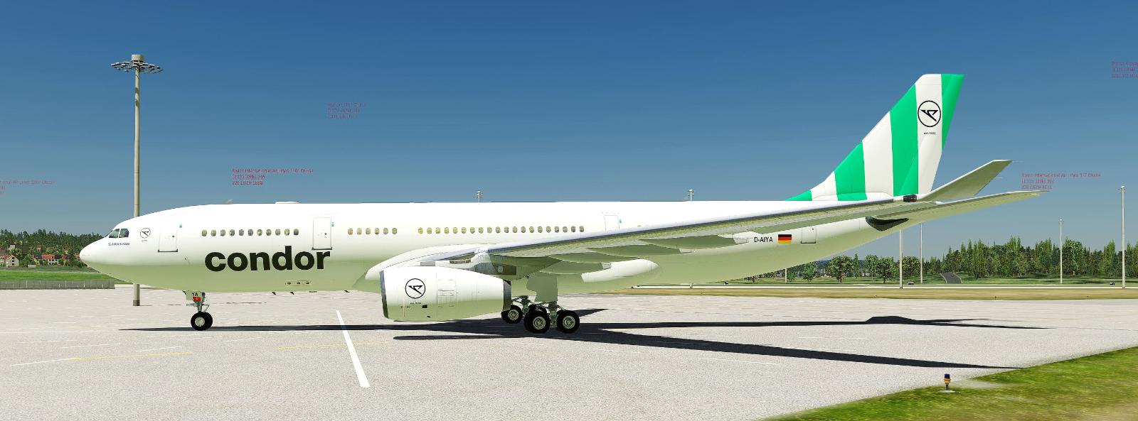 Condor Flugdienst (Parasol Livery) for JARDesign A330-200 - Aircraft ...