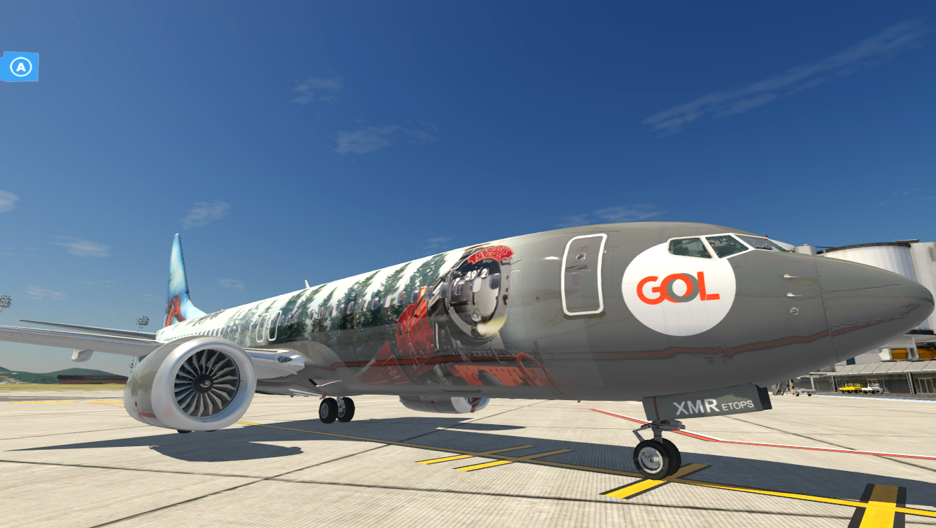 737-MAX8 GOL Harry Potter - Aircraft Skins - Liveries - X-Plane.Org Forum