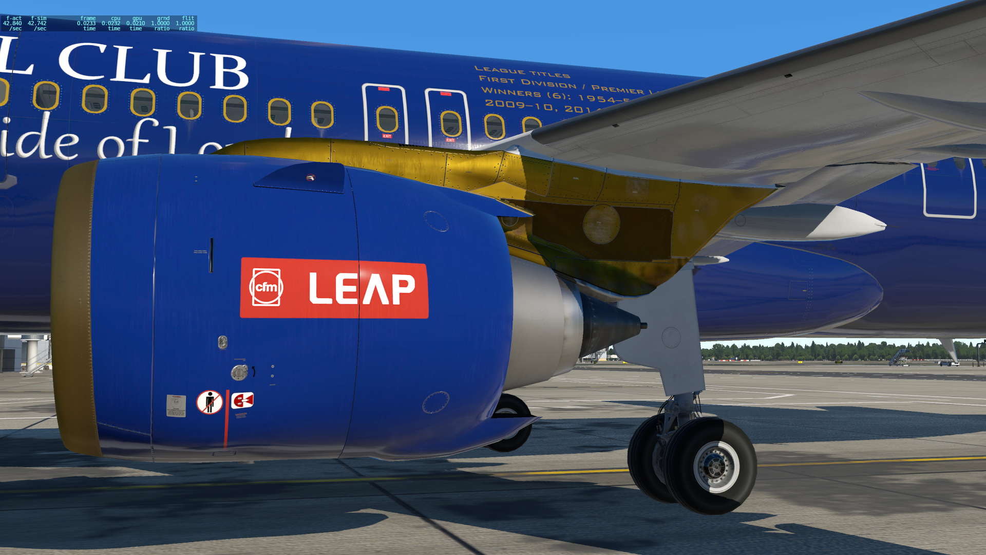 Chelsea Football Club G-CHELS - Toliss A321 - X-Plane.Org Forum