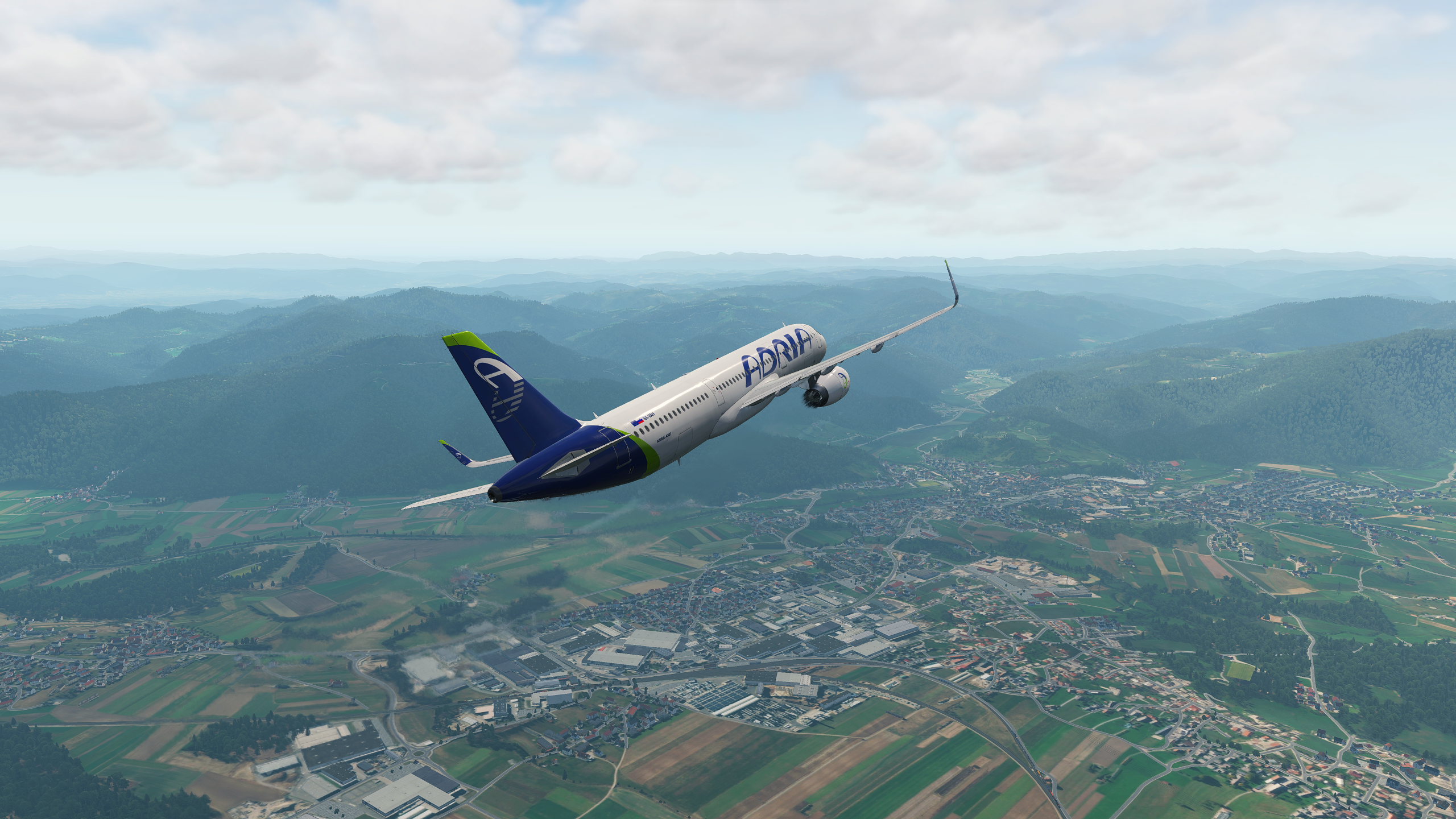 Toliss A321 - Adria Airways VA (new livery - S5-VAG + S5-VAH) - Toliss ...