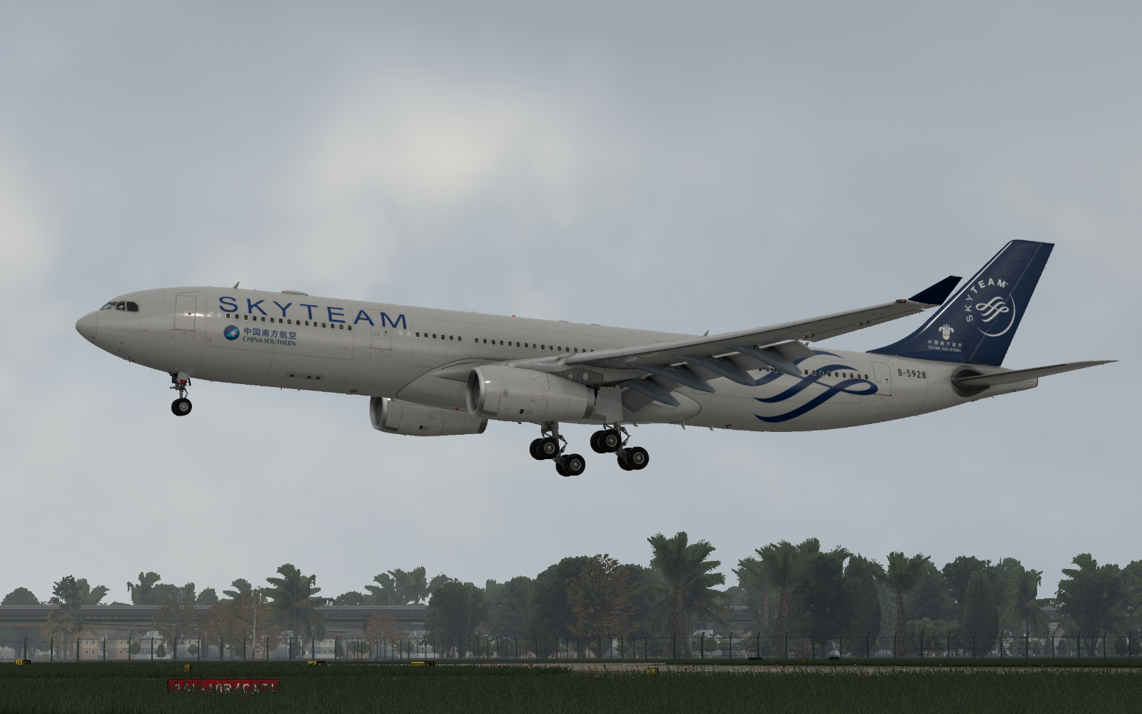 China Southern Airlines Skyteam Livery for Laminar A330(XP12 Default ...